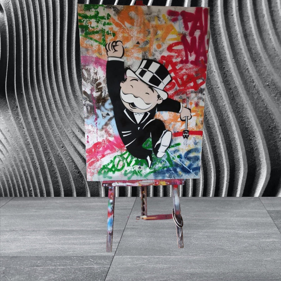 Limited Edition Mr Monopoly Outdoor Art - 1/10 – YARDART UK